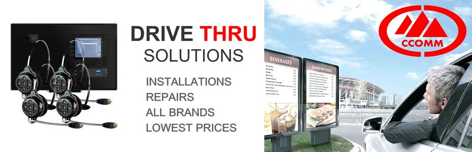 CCOMM, Drive Thru Specialist, HME, 3M, Dealer. Headset Service Repairs ...
